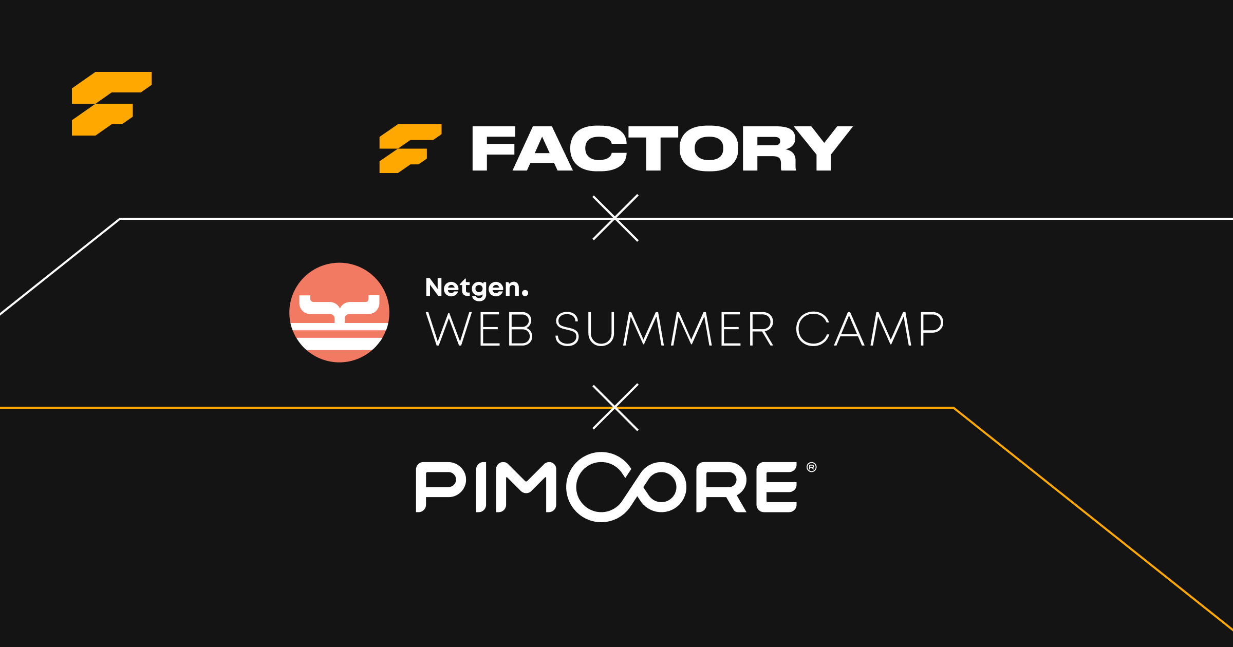 Factory and Pimcore Partner with Web Summer Camp 2024 as Gold Sponsors