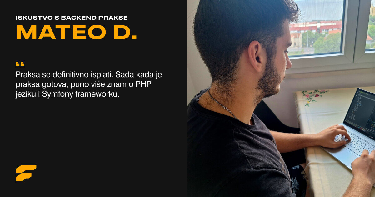 Iskustvo s Backend Prakse: Mateo D.